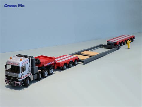 Conrad 40125 Scheule Nooteboom Euro Combi Cranes Etc Review