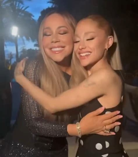 Rhymes With Snitch Celebrity And Entertainment News Mariah Carey Hops On Ariana Grande Remix