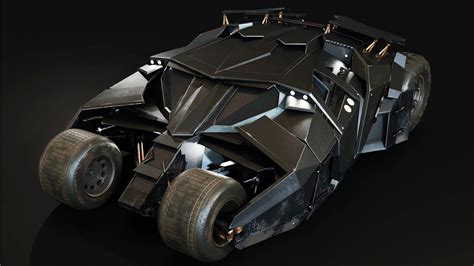 The Bat Tumbler Vehicle From The Dark Knight Rises Movie