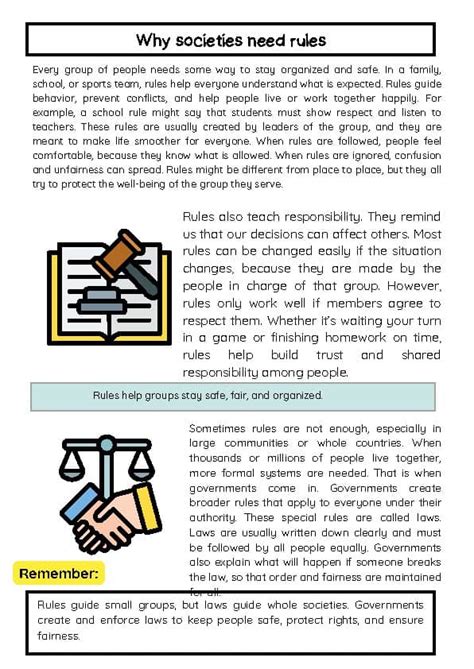 Rules Vs Laws What Is Government By The English Spark Tpt