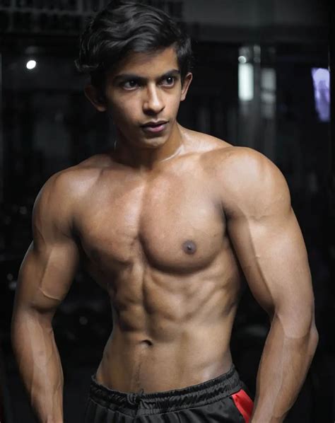 Hyderabad Teen Natty Obaid Pathan Khan Musclemania India