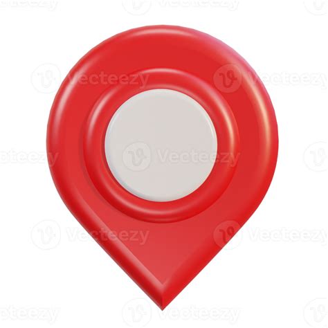 3d Location Icon 28149131 Png