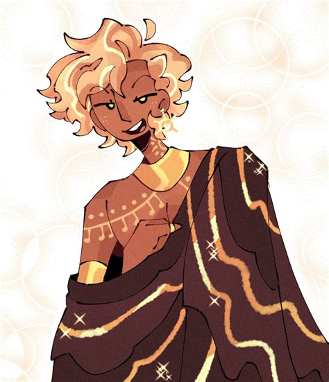 Coloured This Apollo Drawing From A Few Days Back Bambiilooza On Tumblr