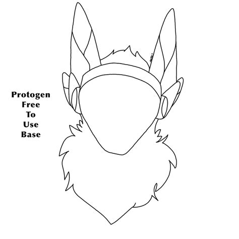 Ftu Protogen Base By Artica Blue On Deviantart