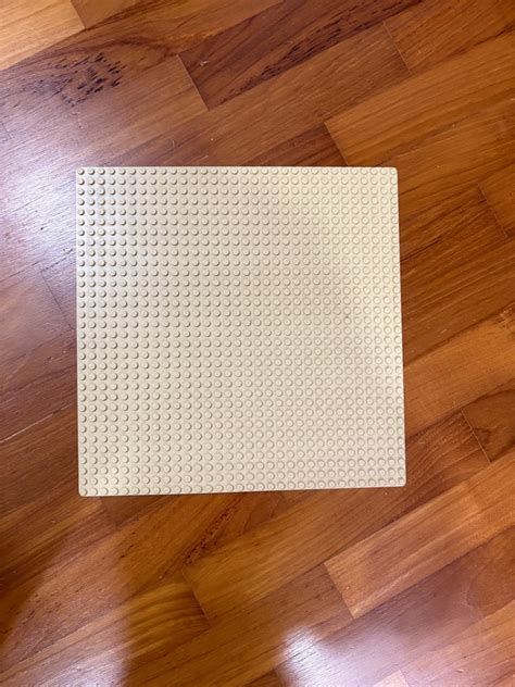 Lego 32x32 Tan Baseplate Hobbies And Toys Toys And Games On Carousell
