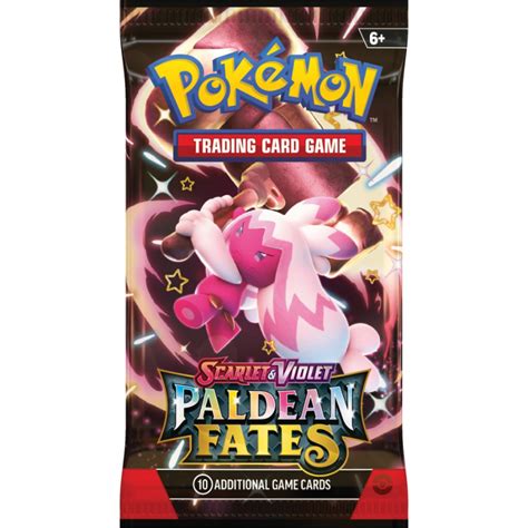 Pokemon Tcg Scarlet And Violet Paldean Fates Booster Bundle Set Toys