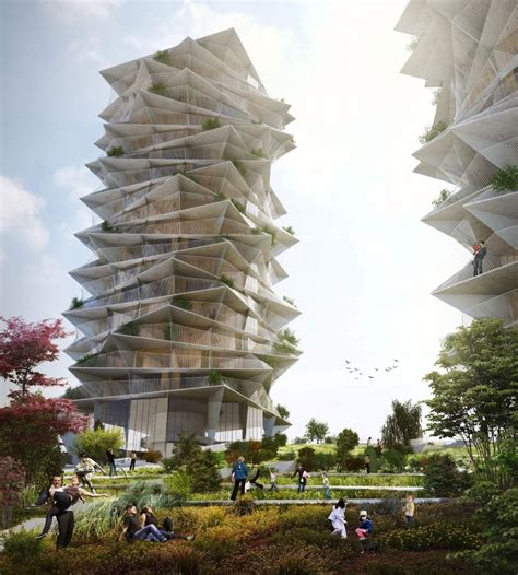 Big Unveils Plans For Cactus Towers Beside New Copenhagen Ikea