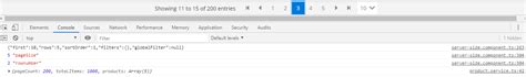 Server Side Pagination Eventfirst Return 0 Instead Of 1 · Issue 8820