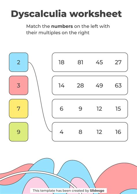 Printable Dyscalculia Worksheets For Elementary