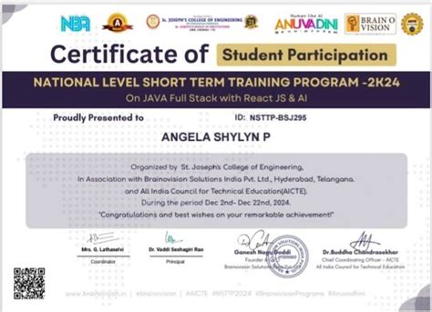 Javafullstack Reactjs Artificialintelligence Techtraining Angela