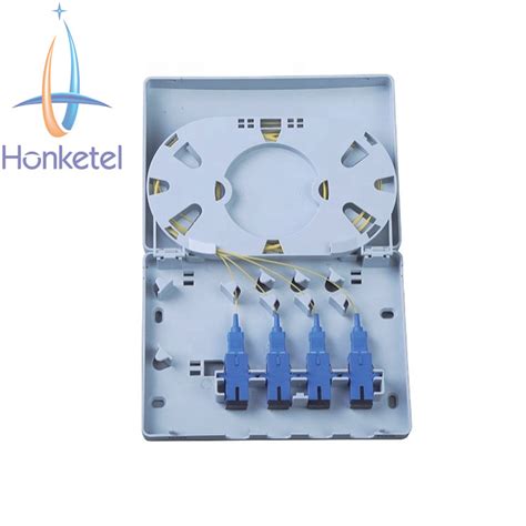 Ftth Pc Abs 4 Core Otb Ftb Fdb Odb Odp Indoor Fiber Terminal Box Sc And Information Panel