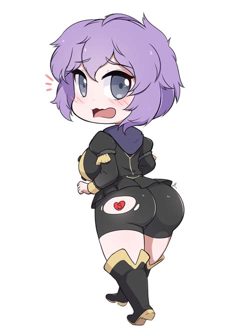 Rule 34 1girls Ass Bernadetta Von Varley Big Ass Breasts Chibi