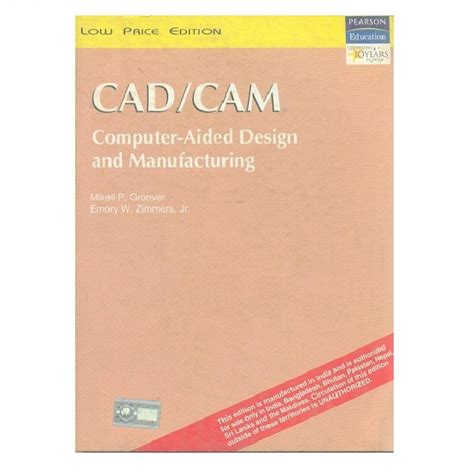Cadcam Computer Aided Design And Manufacturing By M Groover 1st Edition Pearson