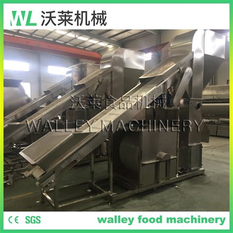 China Stem And Leaf Separator Machine Equipment Video Inspection