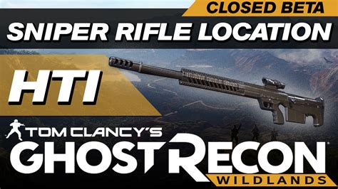 Hti Sniper Rifle Location Outside Boundary Ghost Recon Wildlands Beta