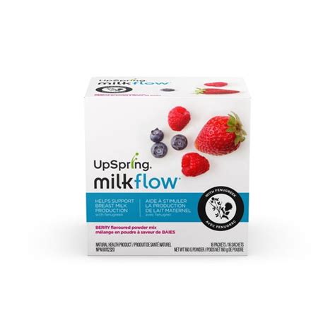 Upspring Milkflow Berry Flavour Helps Support Breast Milk Production