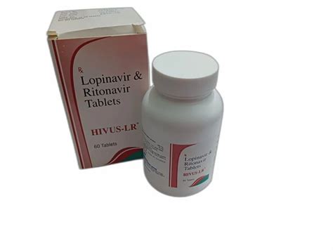 Hivas Lr Tablet Ritonavir 50mg Lopinavir 200mg 160 Treatment