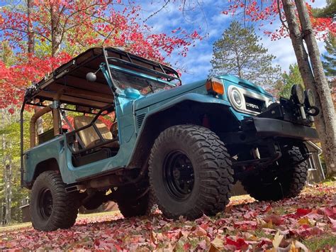 1978 Toyota Land Cruiser Suv Blue 4wd Manual Fj40 Classic Toyota Land Cruiser 1978 For Sale