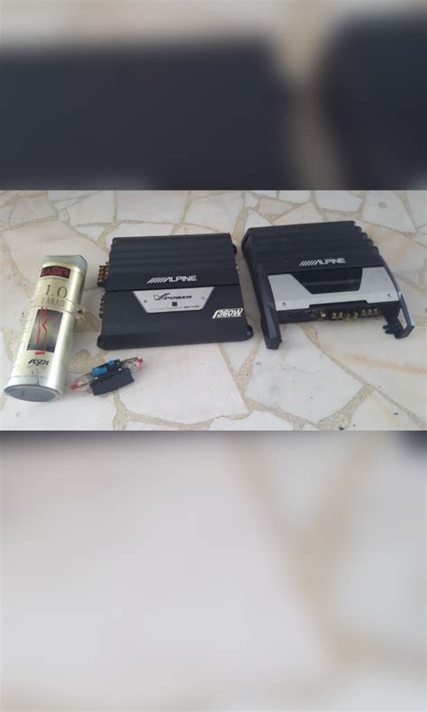 Alpine Car Amplifier Car Accessories Accessories On Carousell