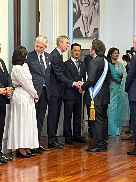 On December 10th I Had The Pleasure To Congratulate Argentinas New President Dr Javier Milei