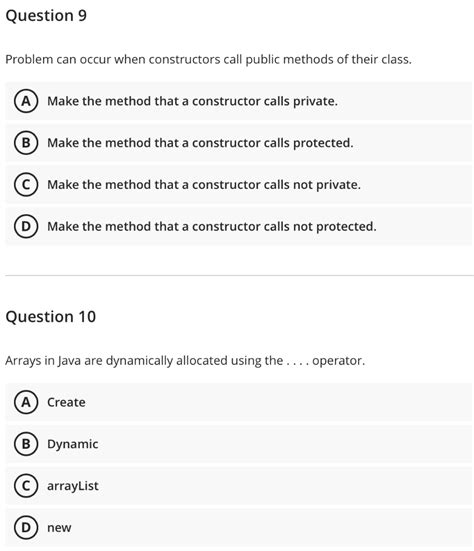 Solved Question 3 Variables Declared Static Without Final