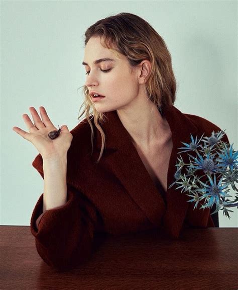 Lily James Photoshoot For Modern Weekly August 2018 • Celebmafia