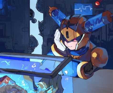 Tundra Man Fuse Man Block Man Blast Man And Bounce Man Mega Man And 2 More Drawn By