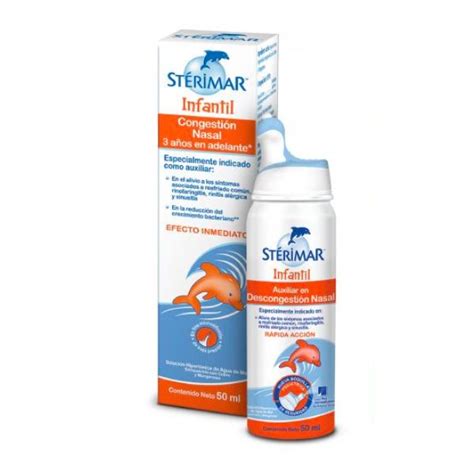 Sterimar Infantil Spy Rápida Acción 50 Ml Farmacia Sanorim
