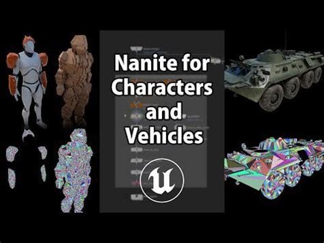 A Few Examples Of Using Nanite On Characters And Vehicles A Handy Mass