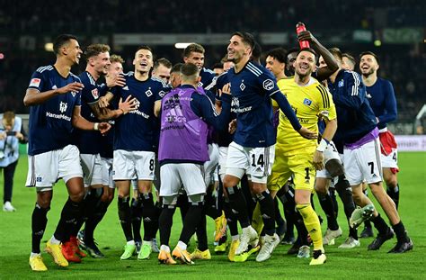 „so War Es Geiler“ Hsv Feiert Rekord Sieg Nach Pannen Start