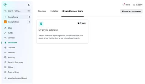 Publish Extensions 500