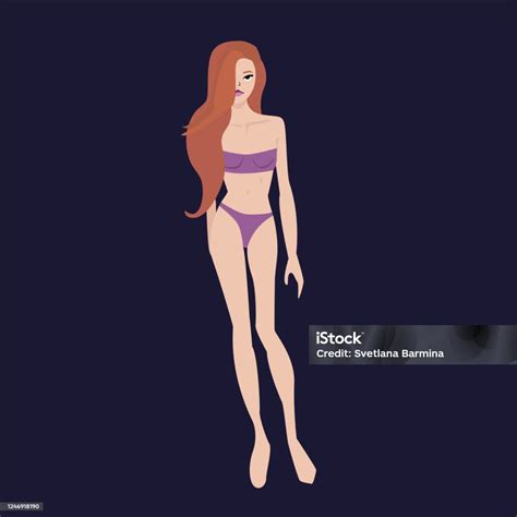 Skinny Girl Stock Illustration Download Image Now Adult Adults