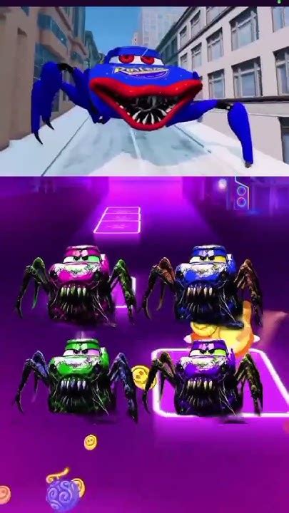 🚗cars Mater 🆚 Lightning Mcqueen 🆚 Spider Lightning Mcqueen 🆚 Lightning