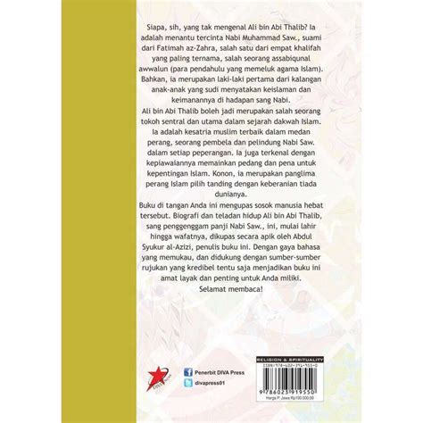 Promo Buku Ali Bin Abi Thalib Diskon 20 Di Seller Toko Pengetahuan Baturetno Kab Bantul