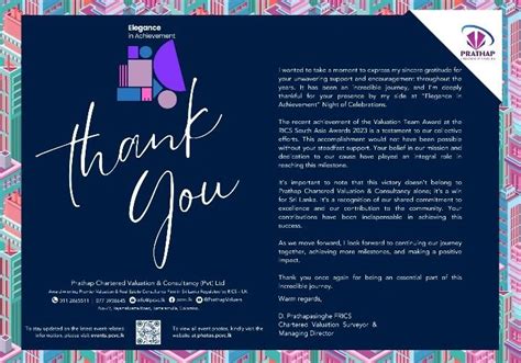 D Prathapasinghe Frics Chartered Valuation Surveyor Posted On Linkedin