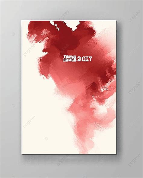 Backgrounds With Big Red Splashes Vector Illustration Spot Ink Bright Vector Spot Ink Bright