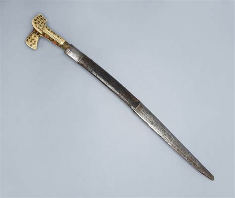 Yatagan With Scabbard Free Public Domain Image Look And Learn
