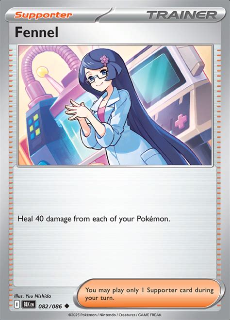 Fennel 082 Black Bolt Card List Pokemon Tcg Digitaltq