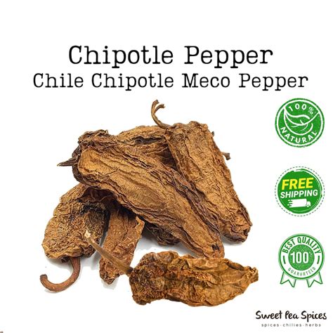 Dried Chipotle Meco Chili Peppers Organic Bulk Chile Chipotle