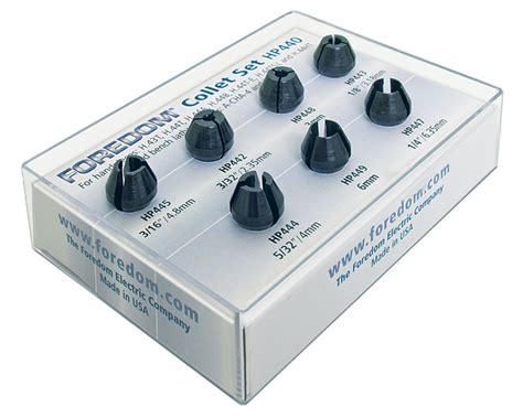 Foredom 440 Collet Set Pothier Enterprises