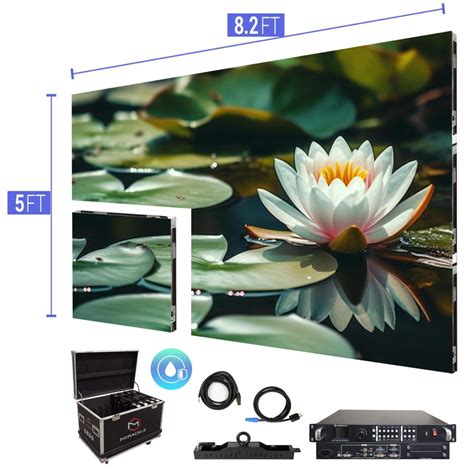 Led Video Wall Outdoor 8 2′ X 5′ P2 97mm Turn Key Led Screen