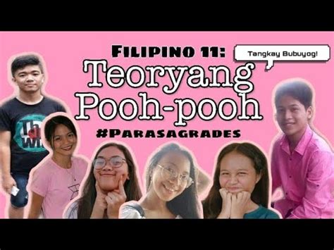 Filipino 11 Teoryang Pooh Pooh 11 Stem B Youtube