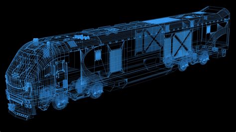 3d Caltrans Venture Trainset With A Siemens Charger Sz 44 Diesel