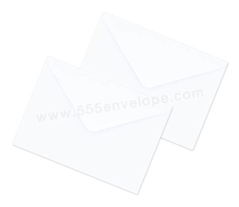 ซองขาวเบอร์ C6125 กระดาษหนา เรียบหรู 555envelope