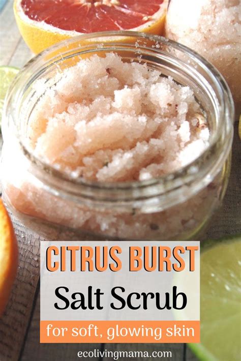 The Best Diy Salt Scrub Recipe With Himalayan Salt And Essential Oils