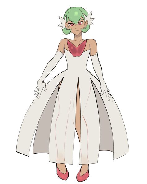 Itslyssalala Gardevoir Mega Gardevoir Nintendo Pokemon Red Footwear Absurdres Highres