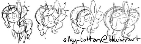 Practicing Mlp Styles By Silky Cotton On Deviantart