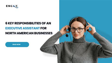 6 Key Responsibilities Of An Executive Assistant For North American Businesses
