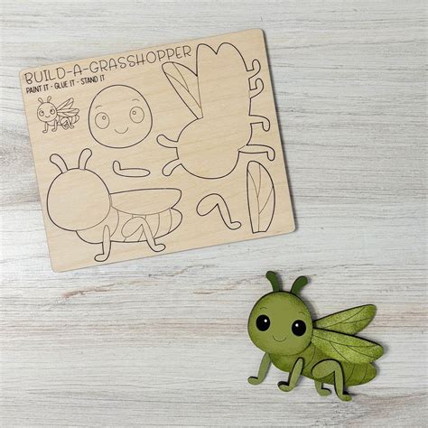 Build A Grasshopper Pop Out Card Glowforge Shop