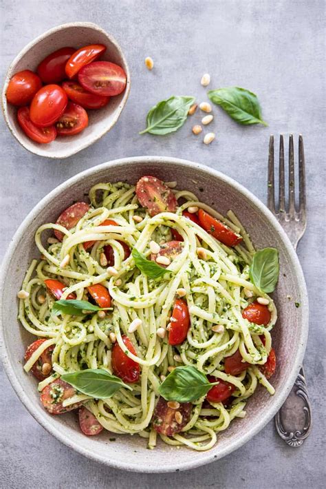 Pasta Pesto Met Kip En Cherrytomaten Artofit